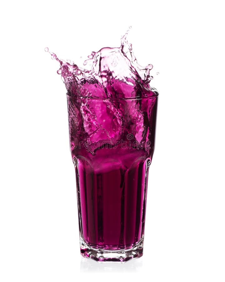 Grape juice splashing stock photo. Image of glass, liquor - 139382234