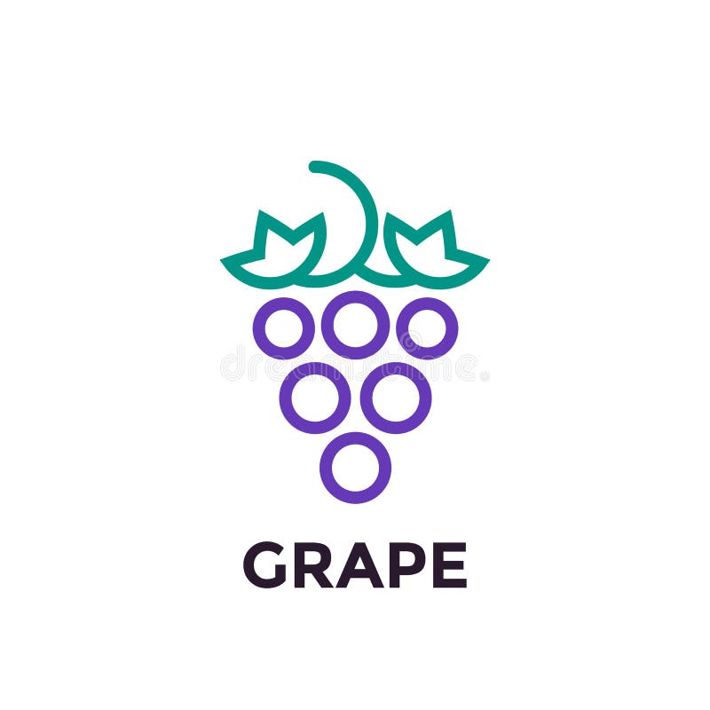 Grape Logo Stock Illustrations – 18,807 Grape Logo Stock Illustrations ...