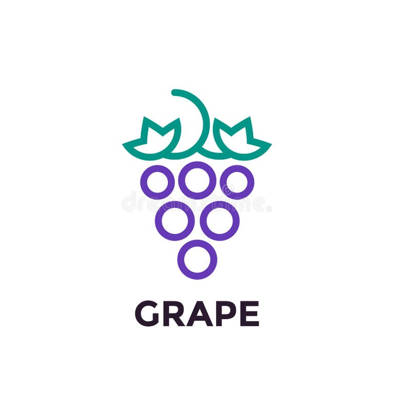 Grape Logo Stock Illustrations – 18,807 Grape Logo Stock Illustrations ...
