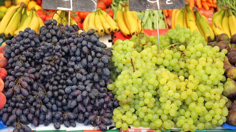 Grape at Market stock image. Image of food, fruit, grape - 104949029