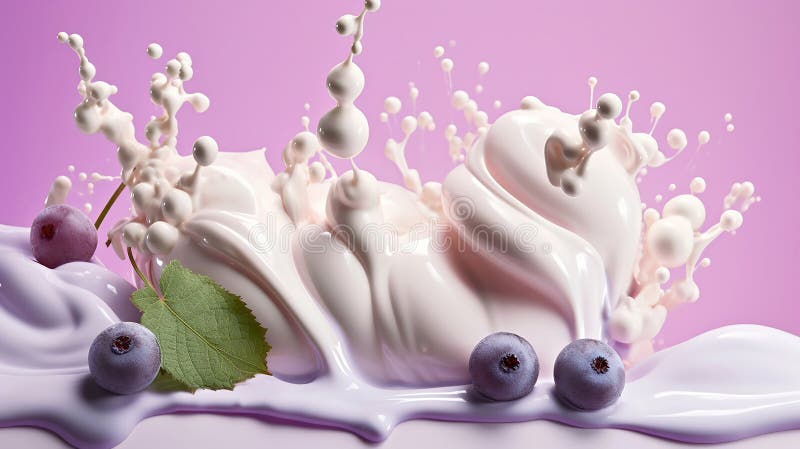 Grape Milkshake Splash Stock Illustrations – 21 Grape Milkshake Splash ...