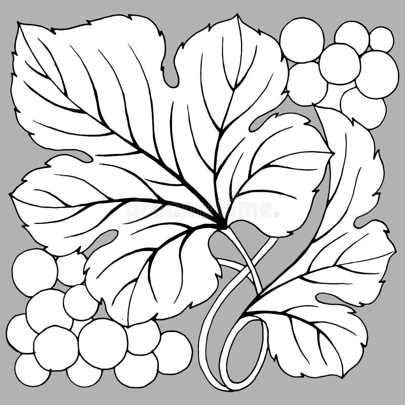 Grape tile design stock vector. Illustration of pattern - 12610865