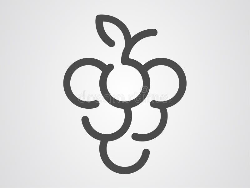 Grape Symbol Stock Illustrations – 32,877 Grape Symbol Stock ...