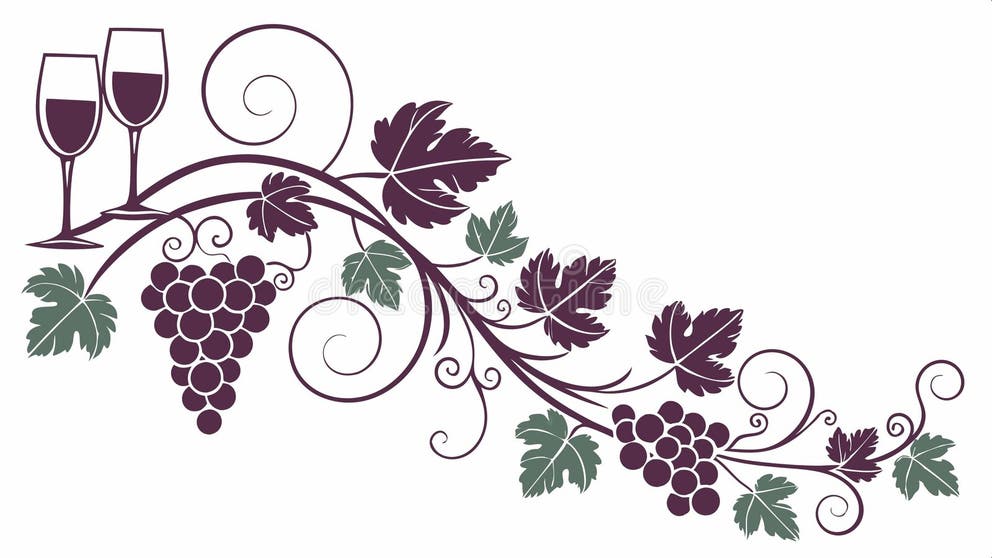 Wine Grape Border Stock Illustrations – 2,177 Wine Grape Border Stock ...