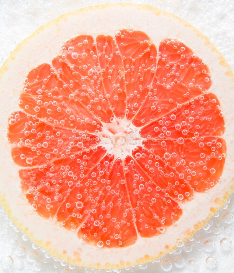 Grapefruit in the bubble stock photo. Image of sour, grapefruit - 56695776