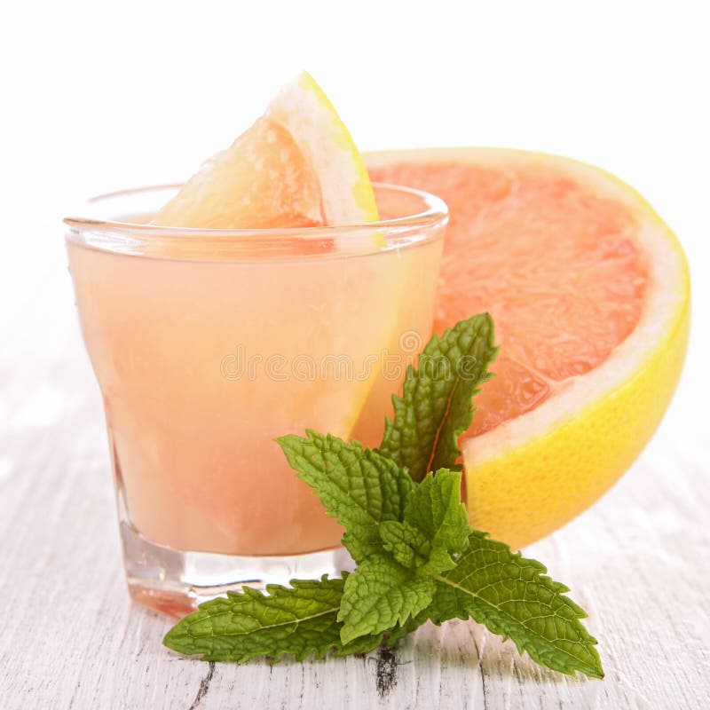 Grapefruit cocktail stock image. Image of glass, juice - 31586457