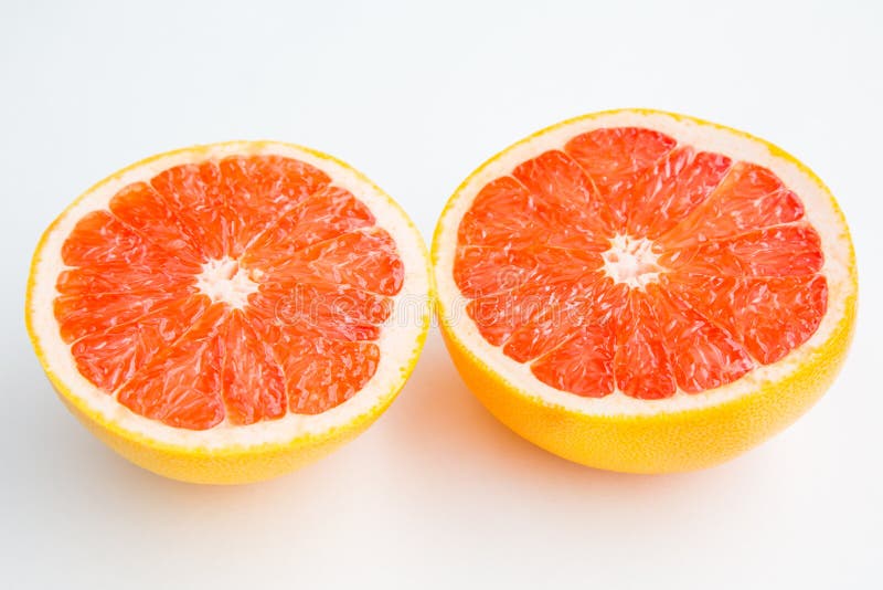 Pink Juicy Grapefruit Slices Stock Image - Image of fruit, foodstuff ...