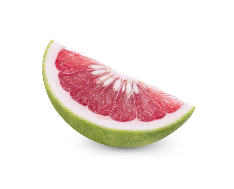 Grapefruit Isolated on White Background Stock Photo - Image of ...