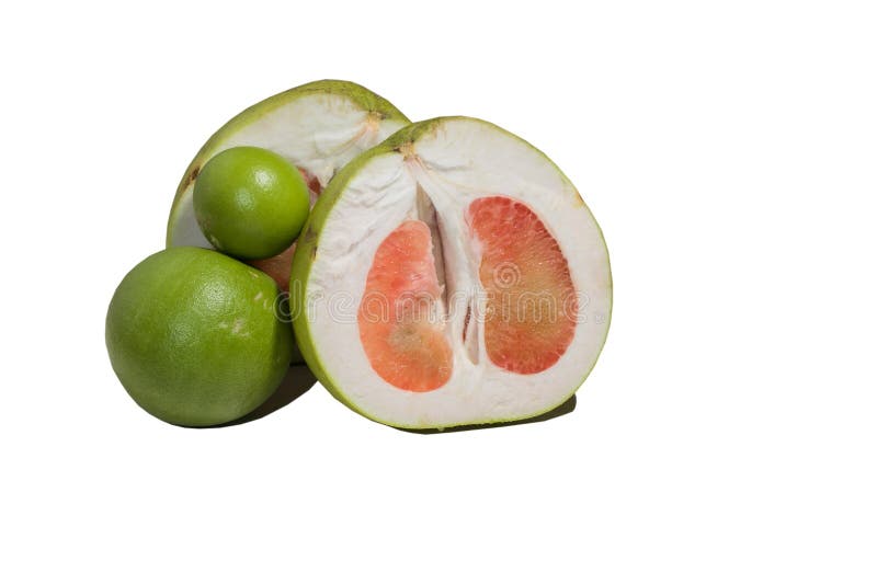 Grapefruit or Pomelo Fruit, Red Pomelo Stock Photo - Image of macro ...