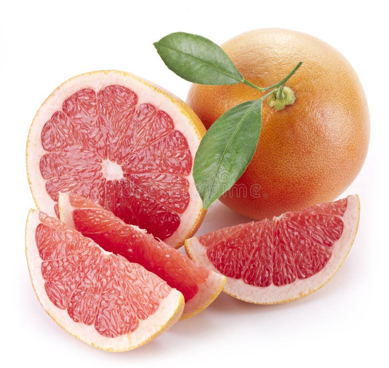 Grapefruit with slices. stock image. Image of ingredient - 27923029