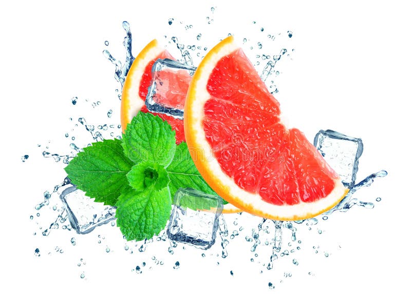 Grapefruit splash stock photo. Image of drop, health - 53091526