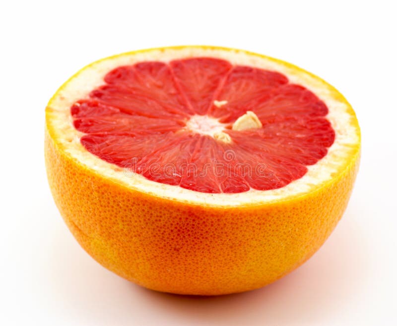 Grapefrukt Som Klipps I Halva Arkivfoto - Bild av halv, snitt: 37085410
