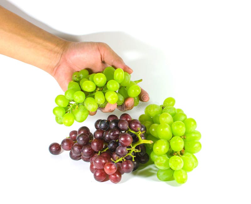 Grapes stock image. Image of cluster, object, berry, meals - 29220863