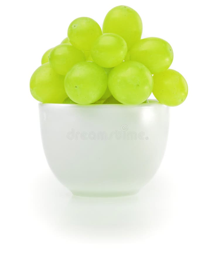 Grapes in bowl. stock image. Image of juicy, nature, closeup - 75258553