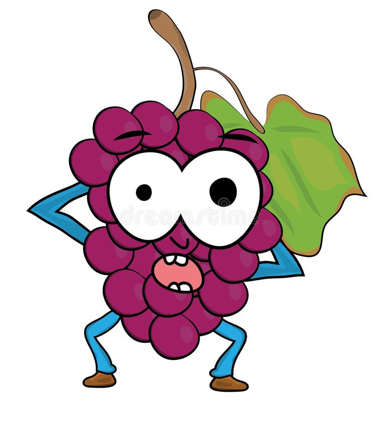 Grapes Smiling Stock Illustrations – 1,403 Grapes Smiling Stock ...