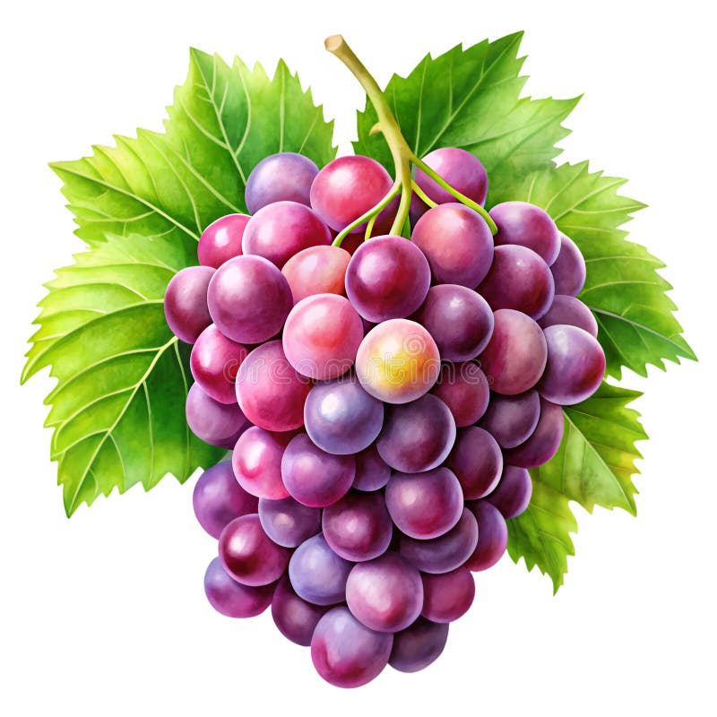 Grapes Clipart stock illustration. Illustration of graphic - 375424140