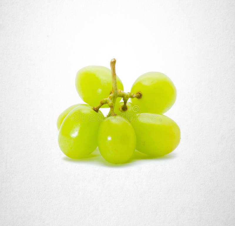 Grapes or Green Grapes on a Background. Stock Image - Image of ripe ...