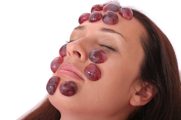 Grapes mask stock image. Image of dressing, eyes, attendance - 2450349
