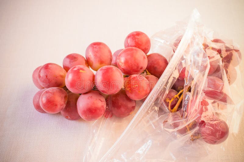 Grapes in the package stock image. Image of package, supermarket - 49284469
