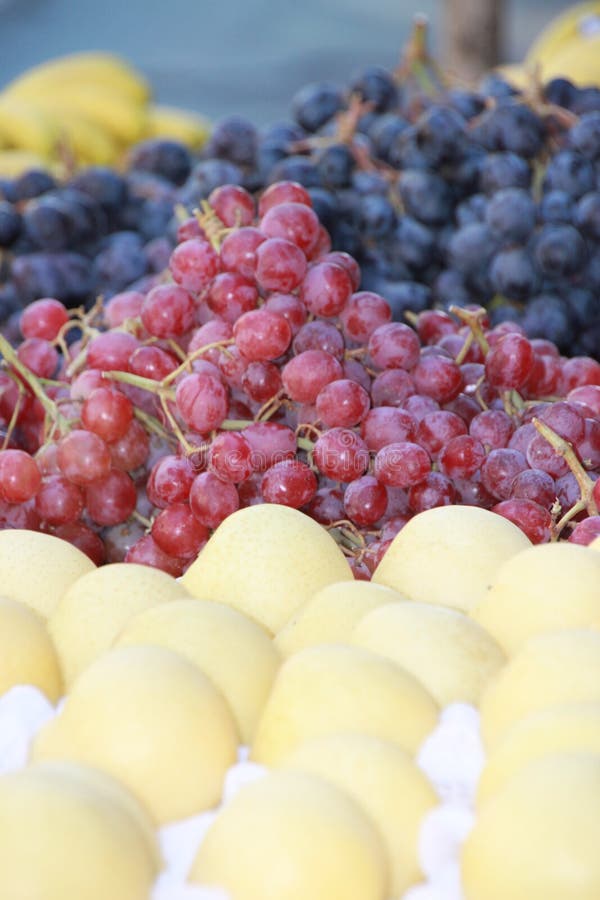 Grapes and Pears stock image. Image of grape, agriculture - 11479295