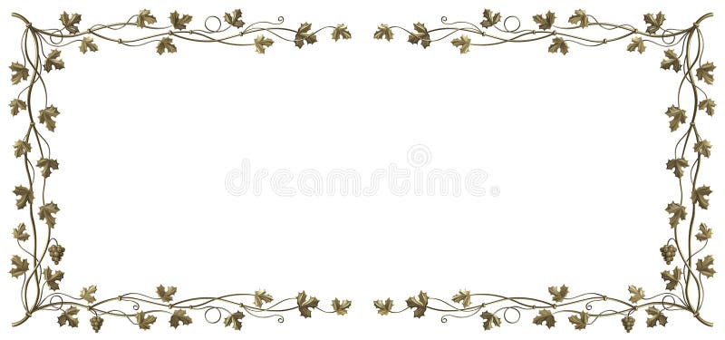 Grapevine frame stock vector. Illustration of grunge - 17478103