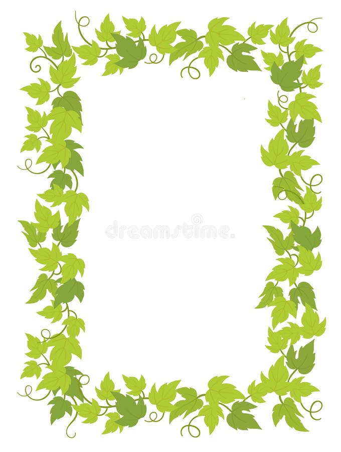 Rectangular Leaf Border Transparent Background Stock Illustrations – 73 ...