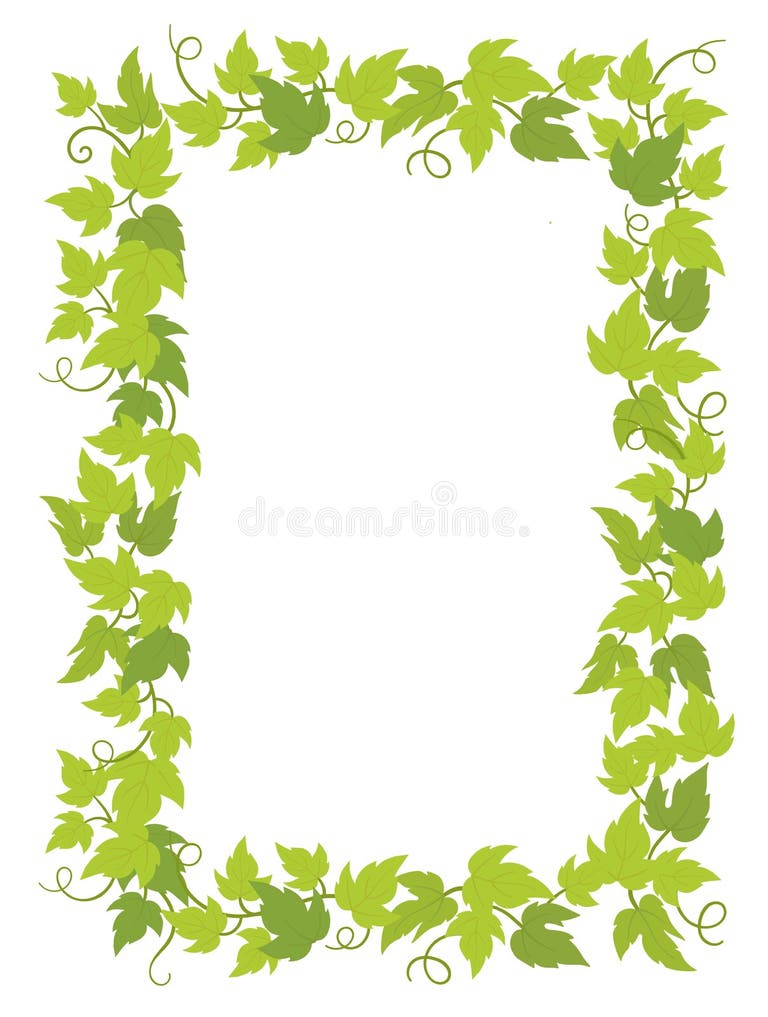 Rectangular Leaf Border Transparent Background Stock Illustrations – 73 ...