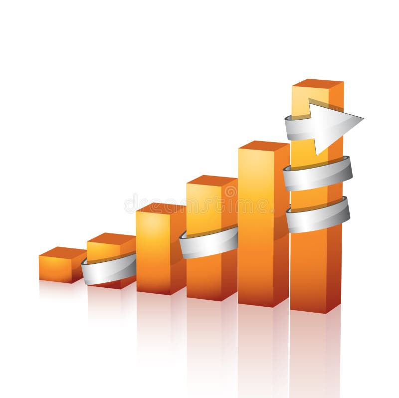 Graph stock vector. Illustration of report, graph, statistics - 37701088