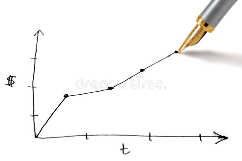 Expectations Vs Reality Business Graph Concept Stock Photo - Image of ...