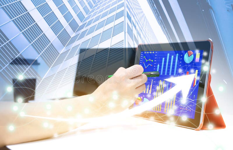 Graph Analysis with the Company Successful Business Tablets Technology ...