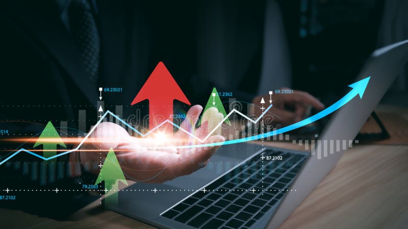 2025, Graph Analyst Working with Business, Concept Digital ...