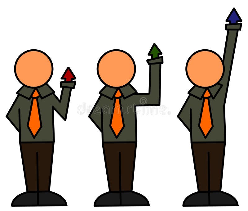 Graph arm stock illustration. Illustration of statistics - 95291371