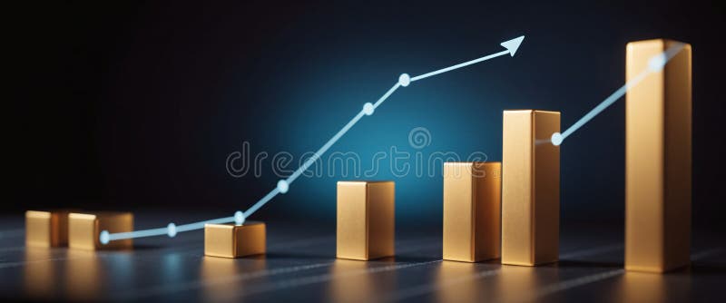 Graph or Block Diagram Shows the Increase or Decrease of Shares, Which ...