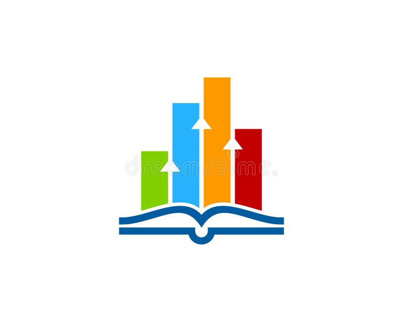 Graph Book Logo Icon Design Stock Vector - Illustration of graphic ...