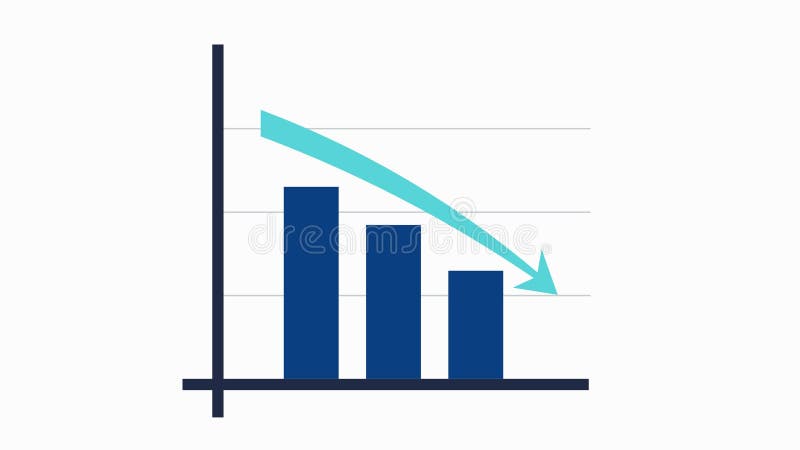 Graph Chart Diagram with Arrow, Video Animation Stock Video - Video of ...