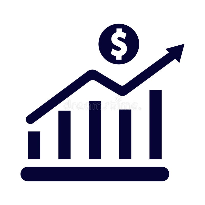 Graph, Chart, Money, Dollar, Business Growth Graph Chart Icon Stock ...