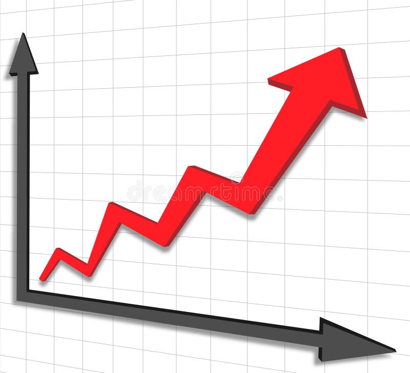 Growth Progress Blue Arrow Graph Stock Vector - Illustration of ... Growth Progress Blue Arrow Graph Stock Vector - Illustration of ...