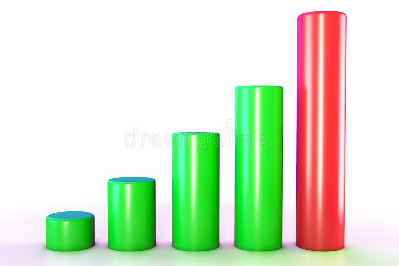 Color columns chart stock vector. Illustration of infochart - 90169240