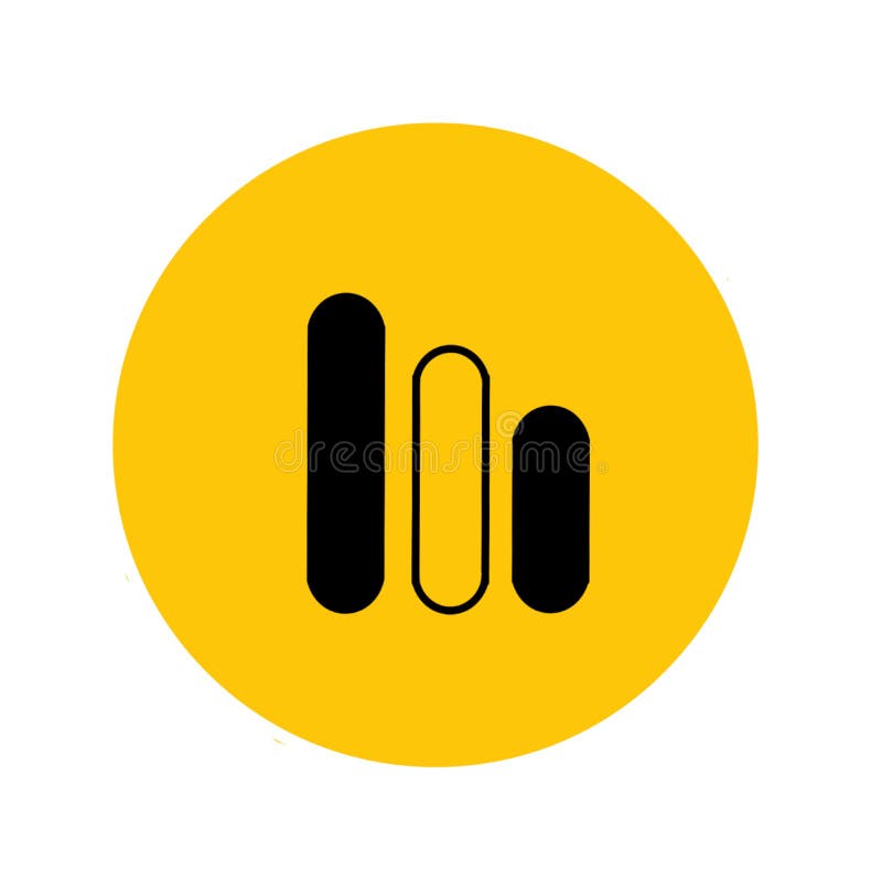 Graph Chart Sign Icon. Diagram Symbol Stock Illustration - Illustration ...