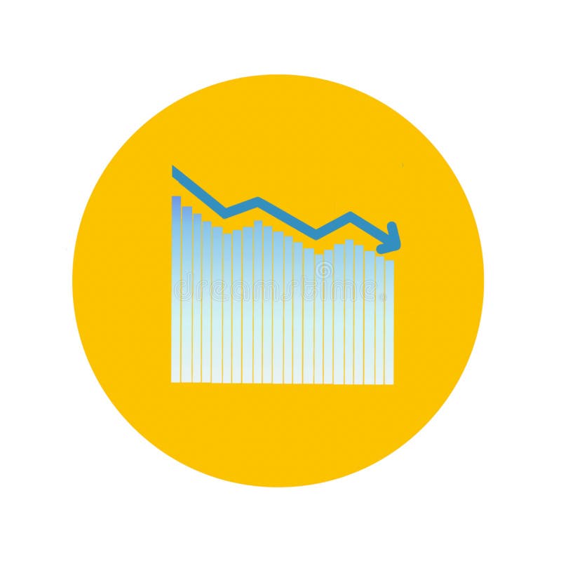 Graph Chart Sign Icon. Diagram Symbol Stock Illustration - Illustration ...