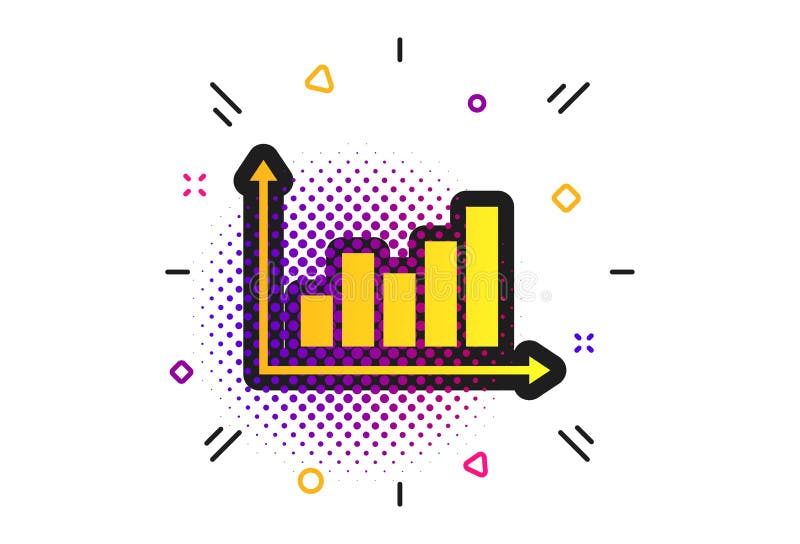Graph Chart Sign Icon. Diagram Symbol. Vector Stock Vector ...