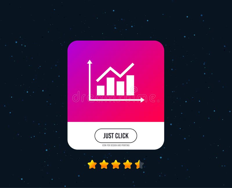 Graph Chart Sign Icon. Diagram Symbol. Vector Stock Vector ...