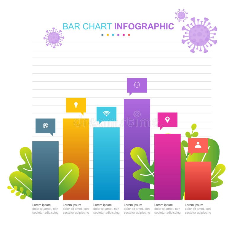 Bar Graph Chart Business Statistic Data Infographic Template Stock ... Bar Graph Chart Business Statistic Data Infographic Template Stock ...