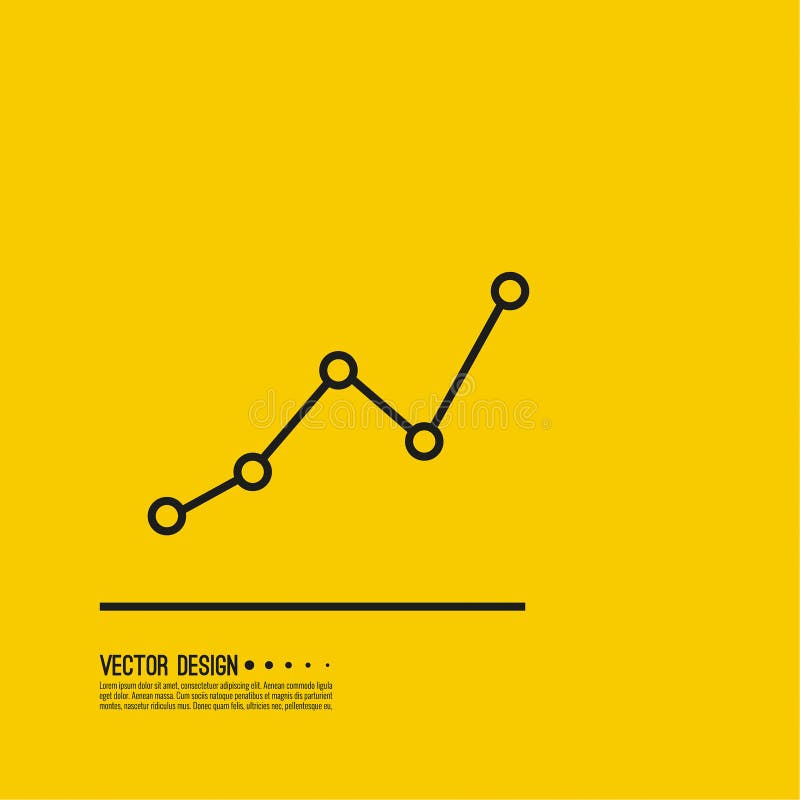 Graph chart vector stock vector. Illustration of data - 179665238