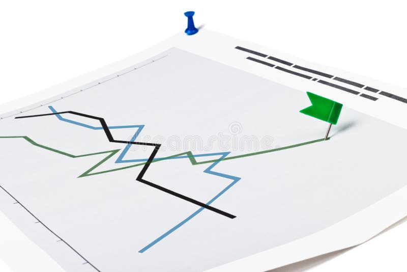 Graph with check box stock image. Image of gaining, document - 39442167