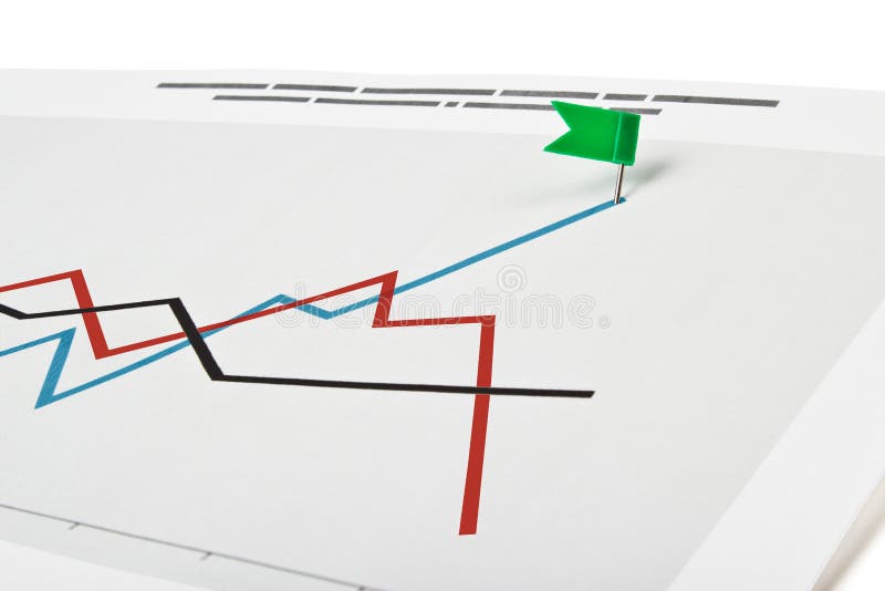 Graph with check box stock image. Image of gaining, document - 39442167