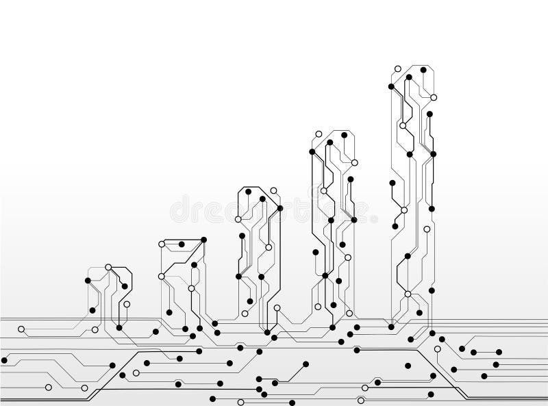 Circuit board stock vector. Illustration of board, integrated - 29044466