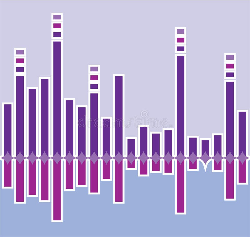 Graph column stock vector. Illustration of presentation - 41538671