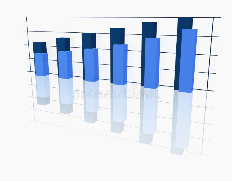 Against the Trend stock illustration. Illustration of upward - 192196