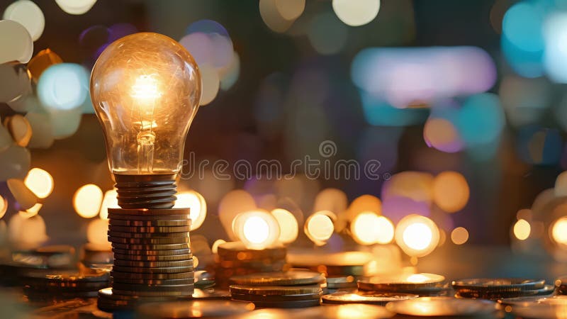 A Graph Comparing the Cost and Efficiency of Traditional Vs. Renewable ...